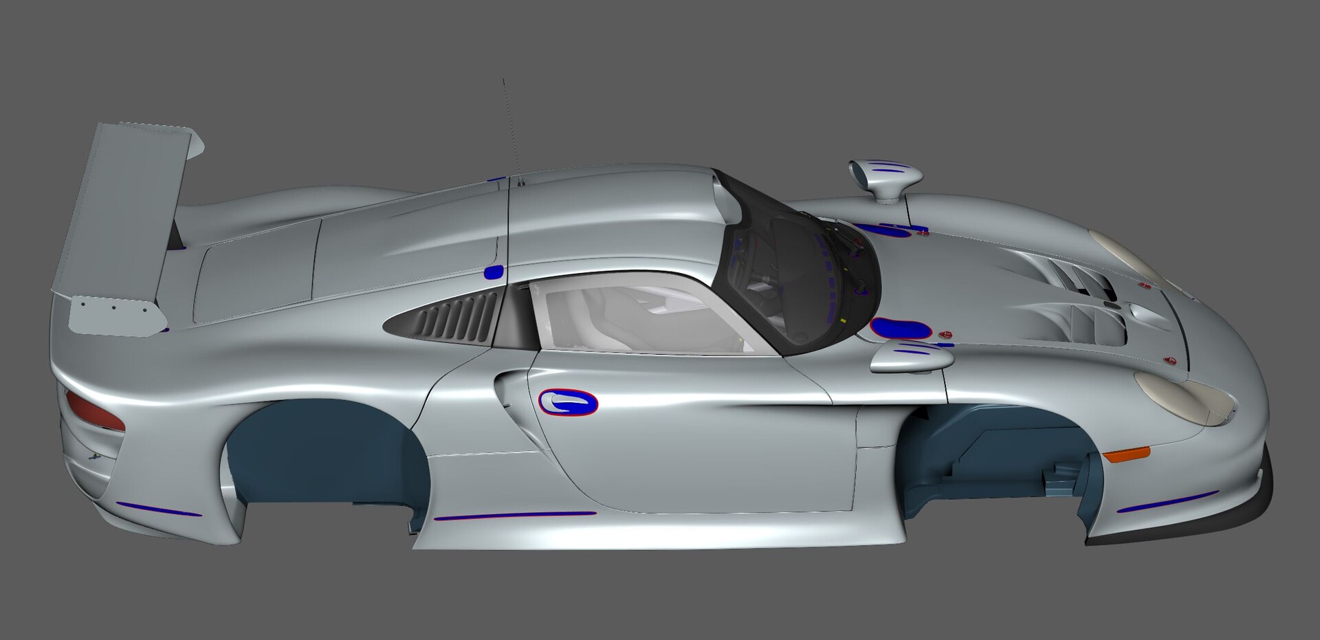 Richard Gysler - 1997 Porsche 911 GT1