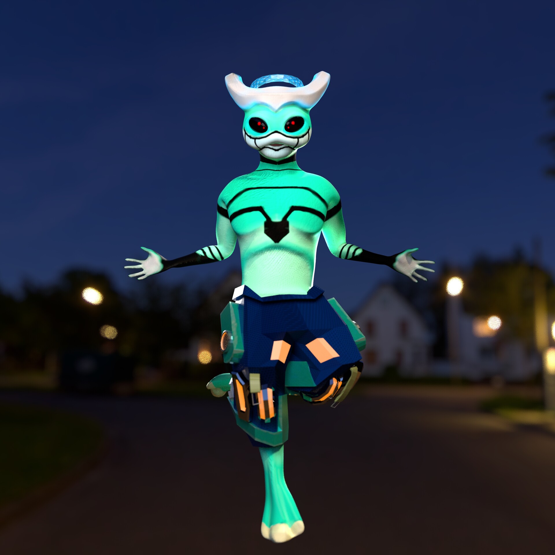 ArtStation - Alien 3D model