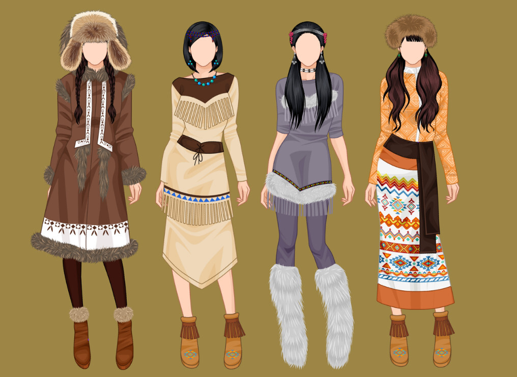ArtStation - "Eskimo style" game