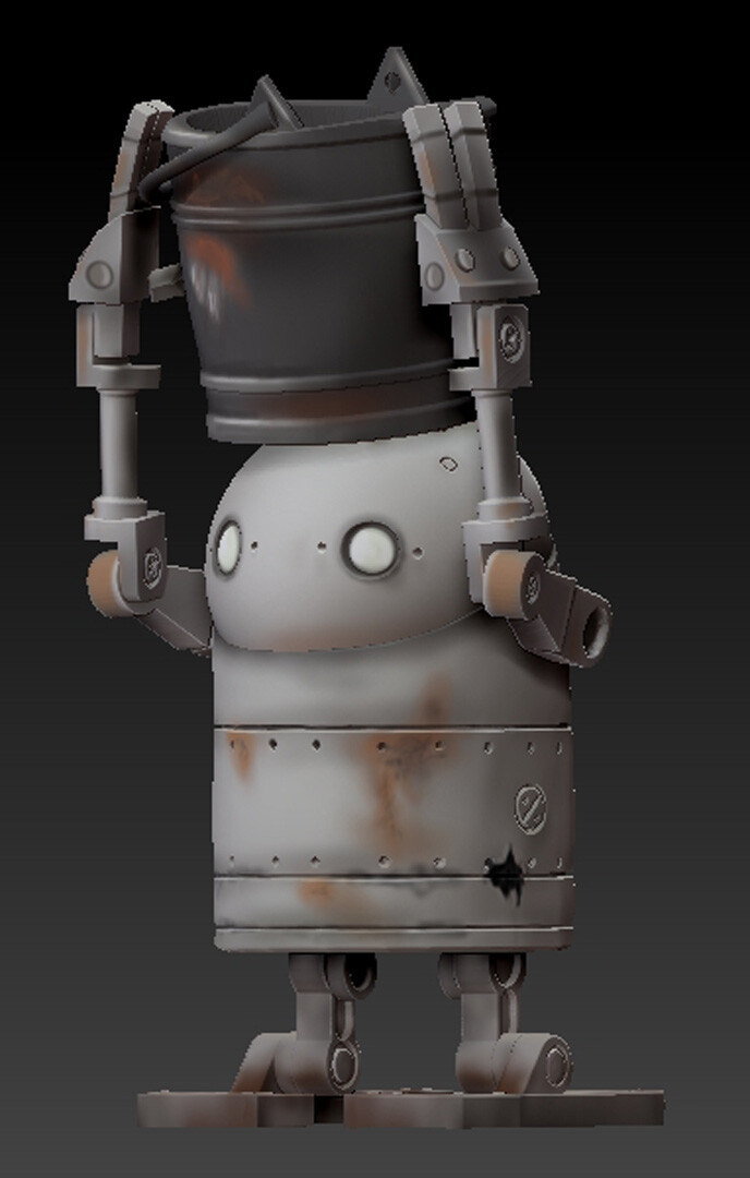 ArtStation - Nier Robot fanart?