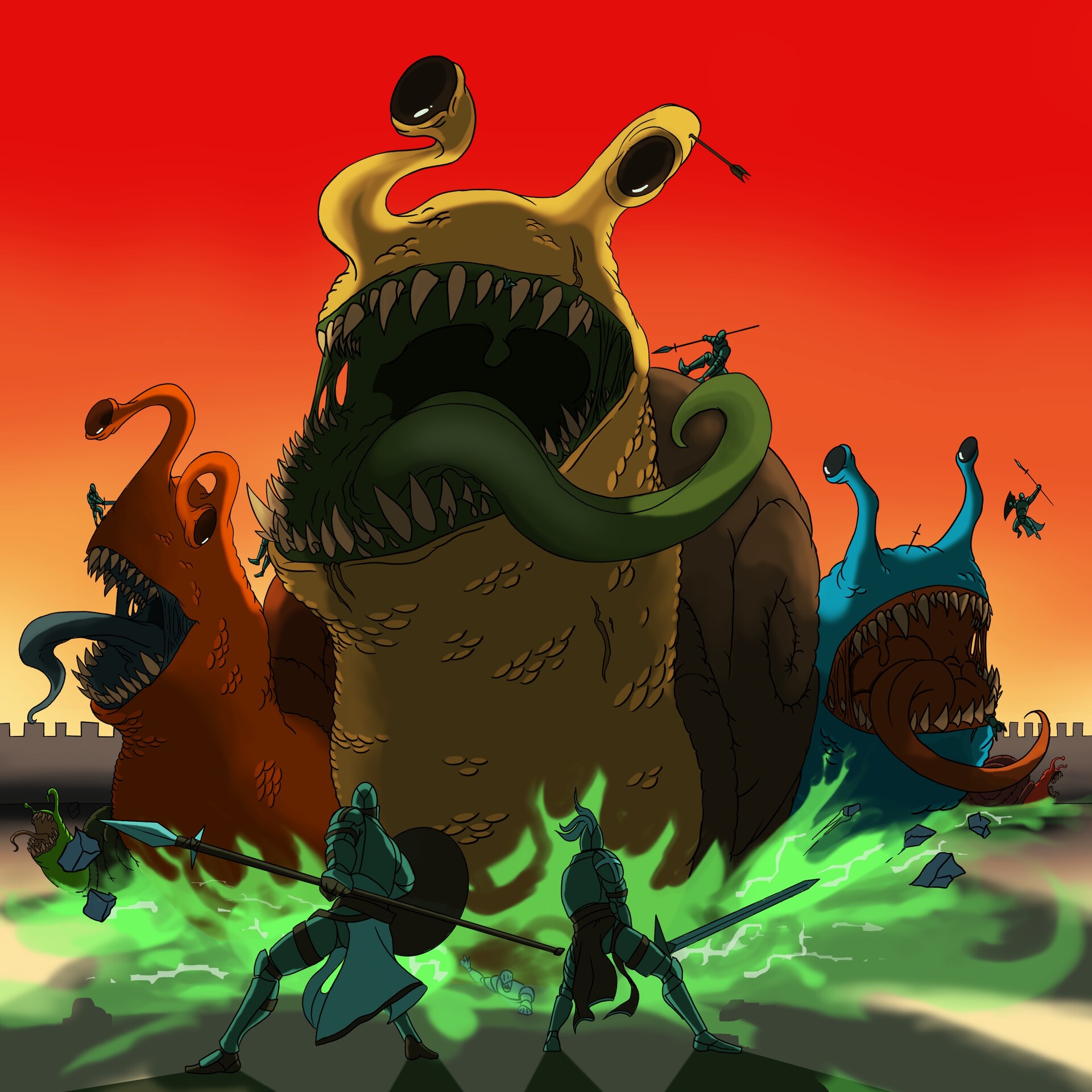 ArtStation - Snail Attack!