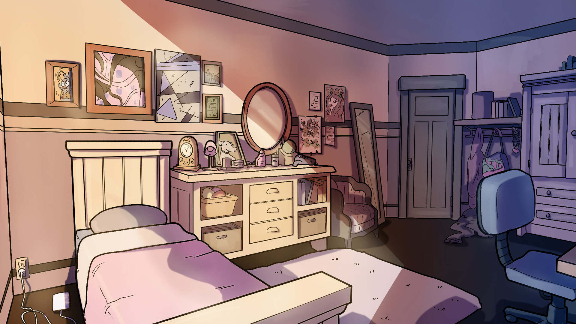 ArtStation - Maddie's Room (Concept Art)