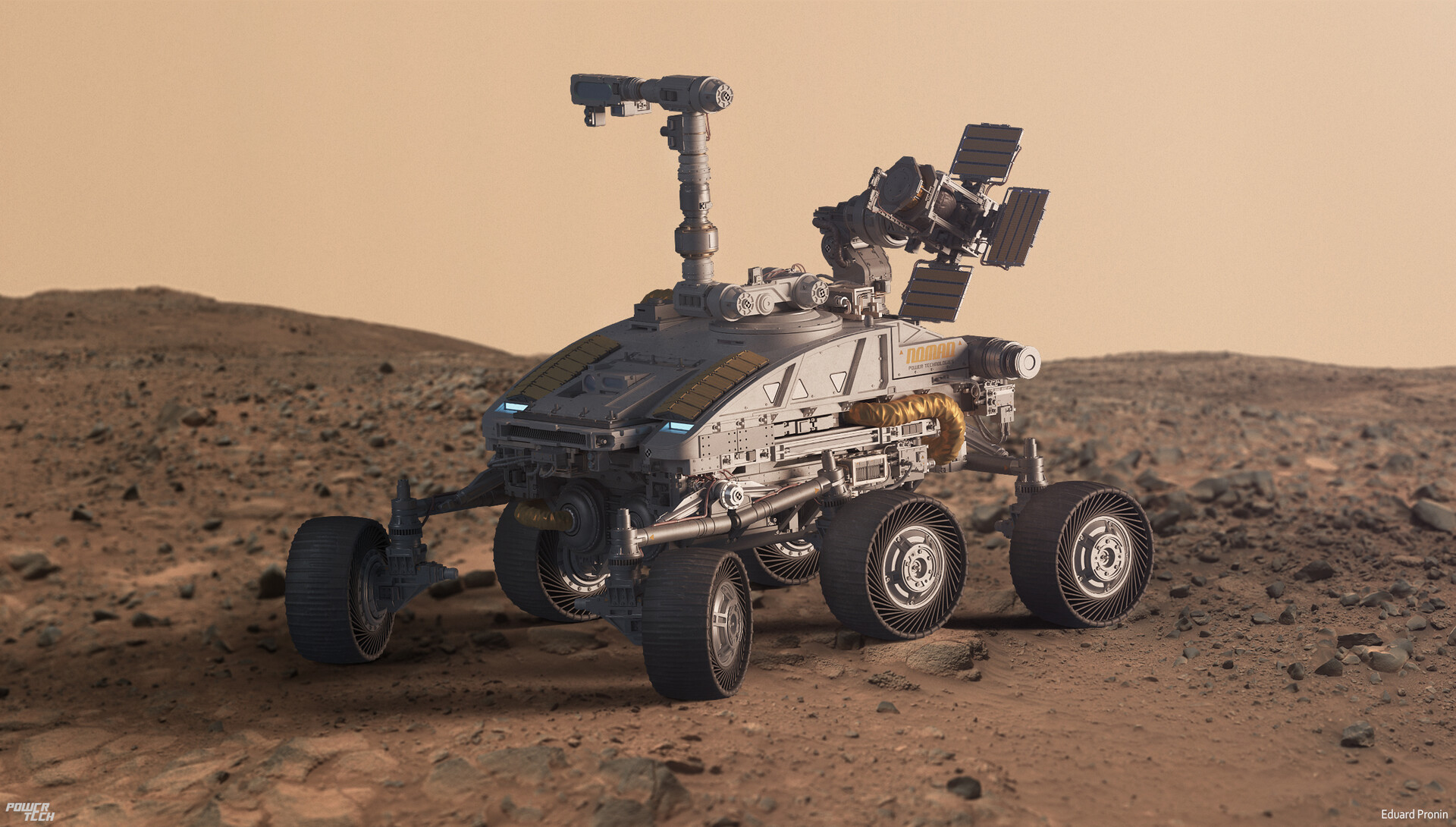 ArtStation - Space rover