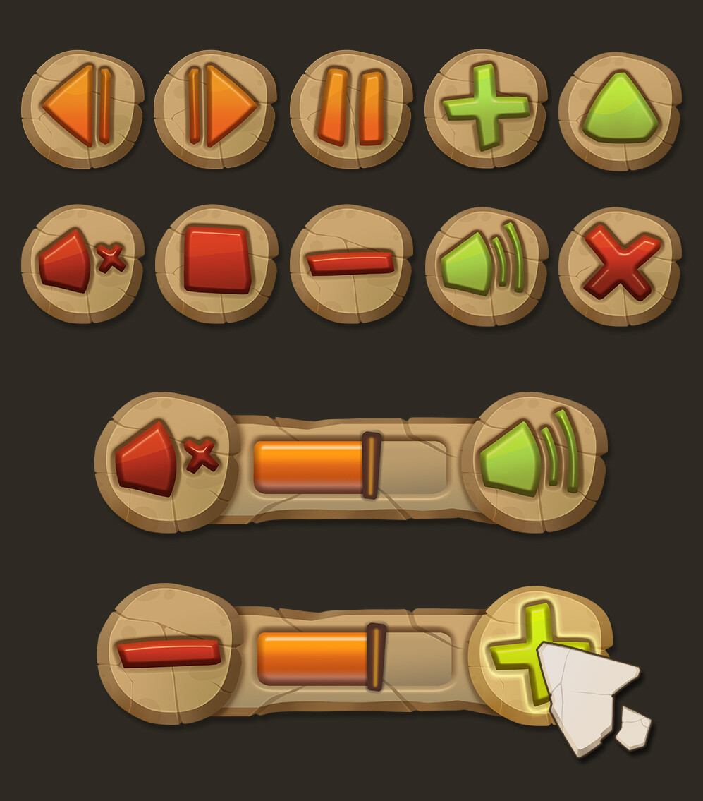 ArtStation - Game UI