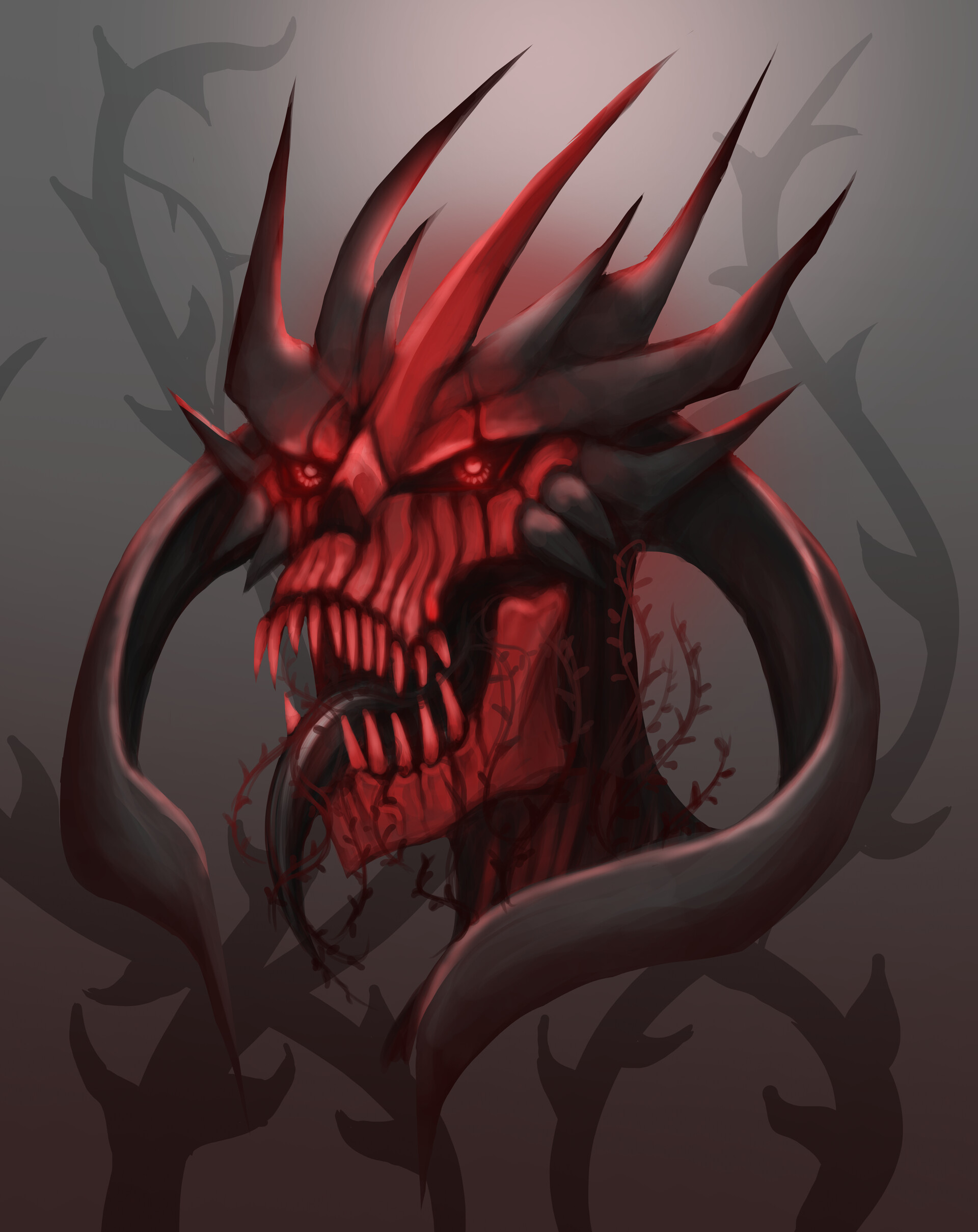 ArtStation - Monster Portrait