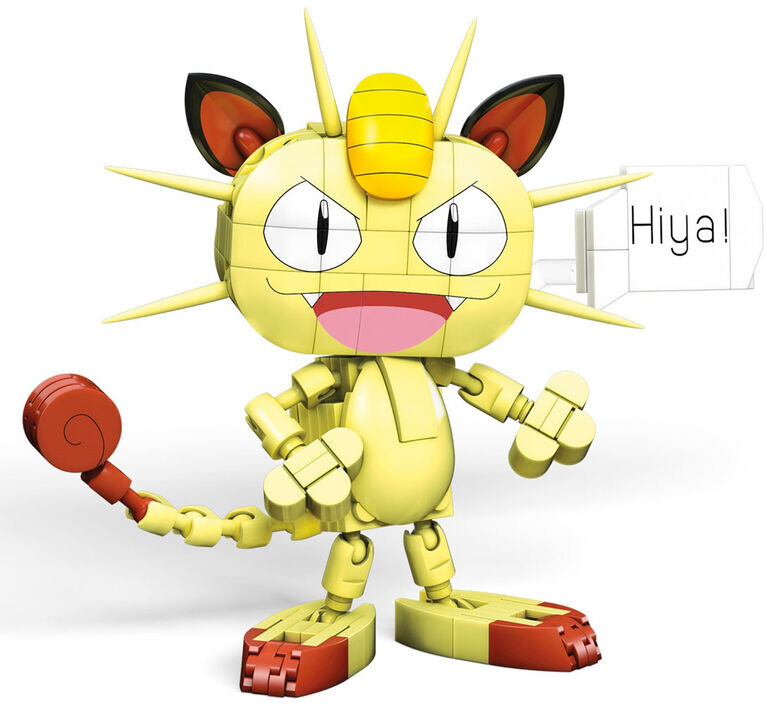 ArtStation - Mega Construx Pokemon - Build it Meowth