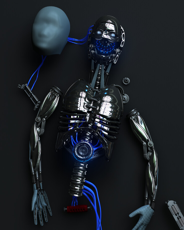 ArtStation - Robot Humanoid Concept