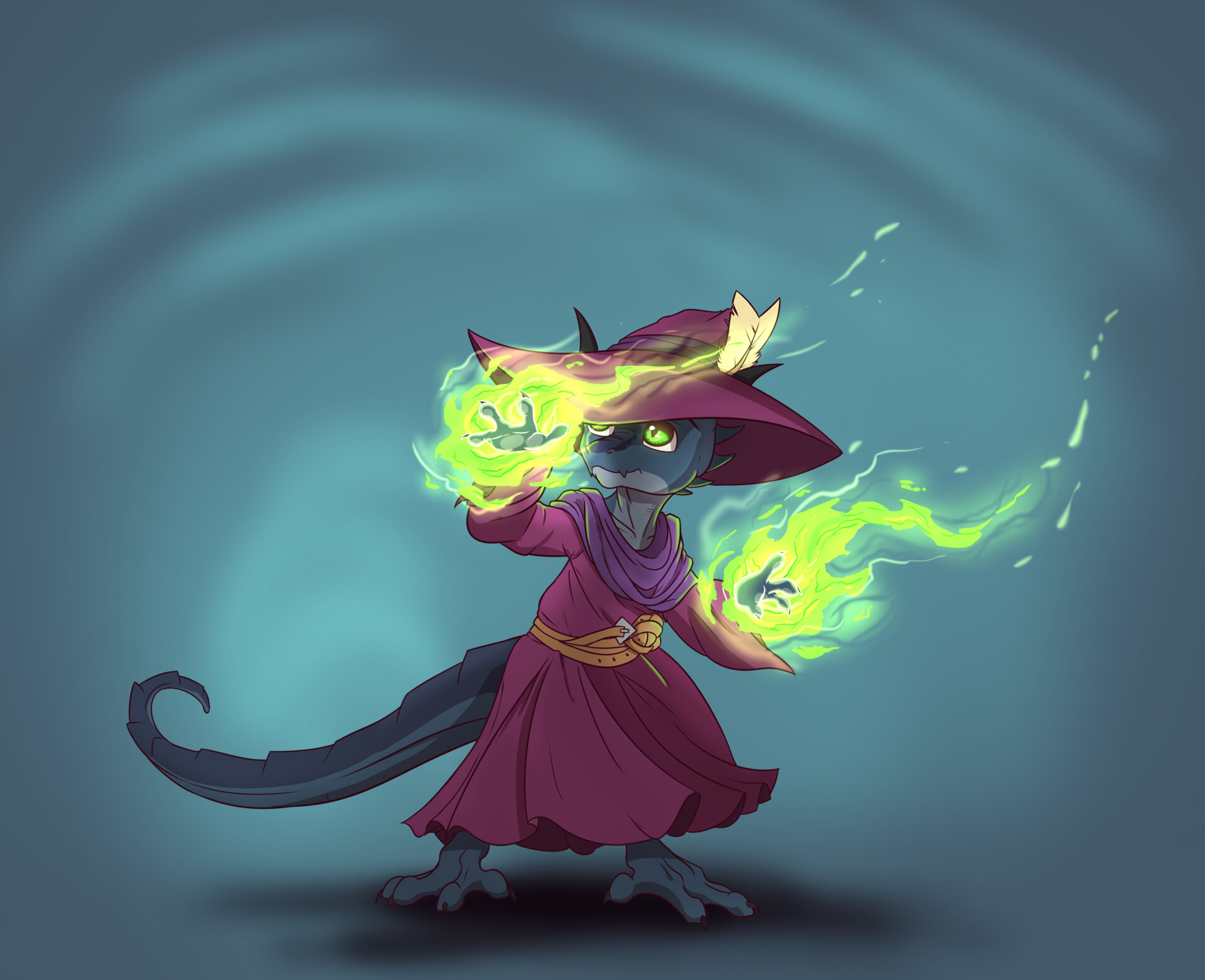 ArtStation - Commission: Kobold Mage