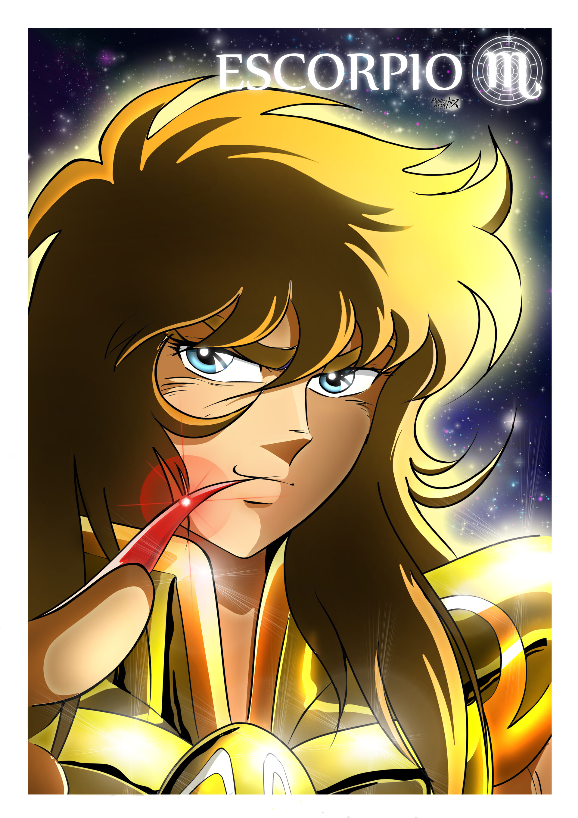 ArtStation - Caballero dorado de Escorpio