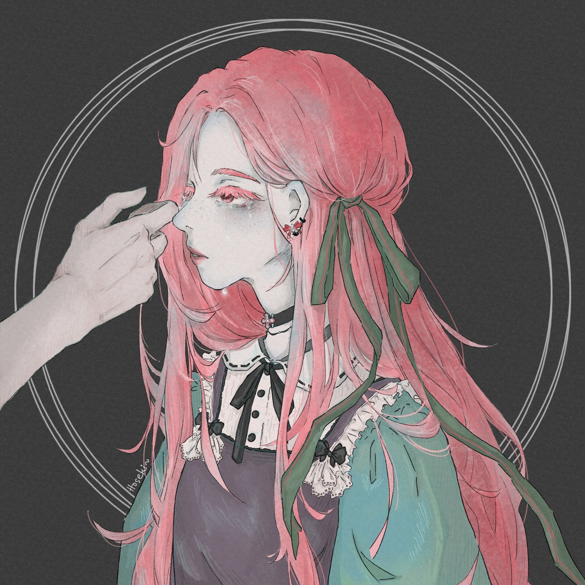 ArtStation - Pink hair