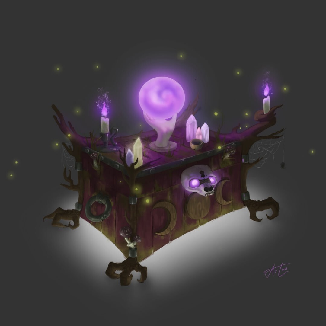 ArtStation - Witch Chest