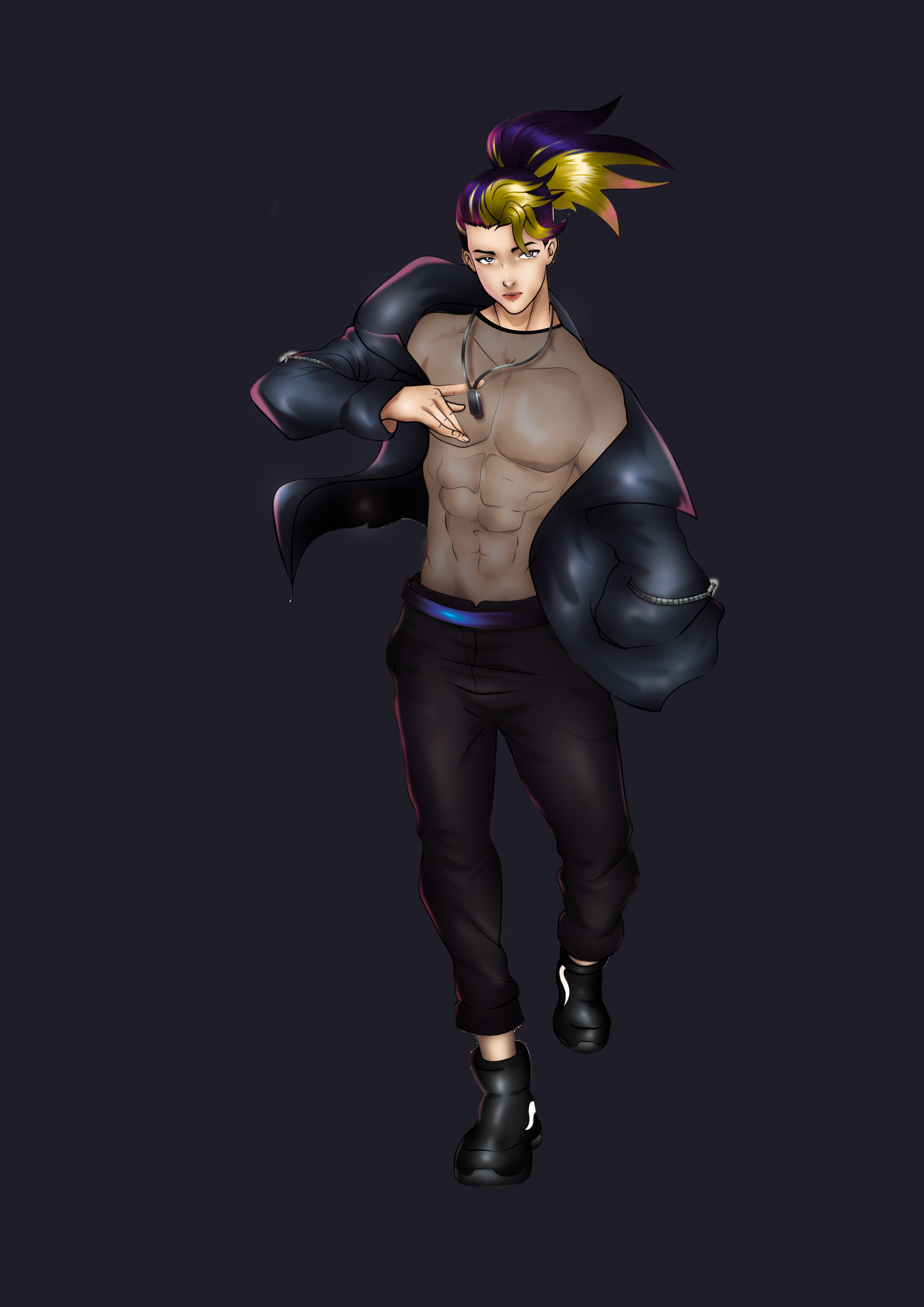 ArtStation - kda 2020 male