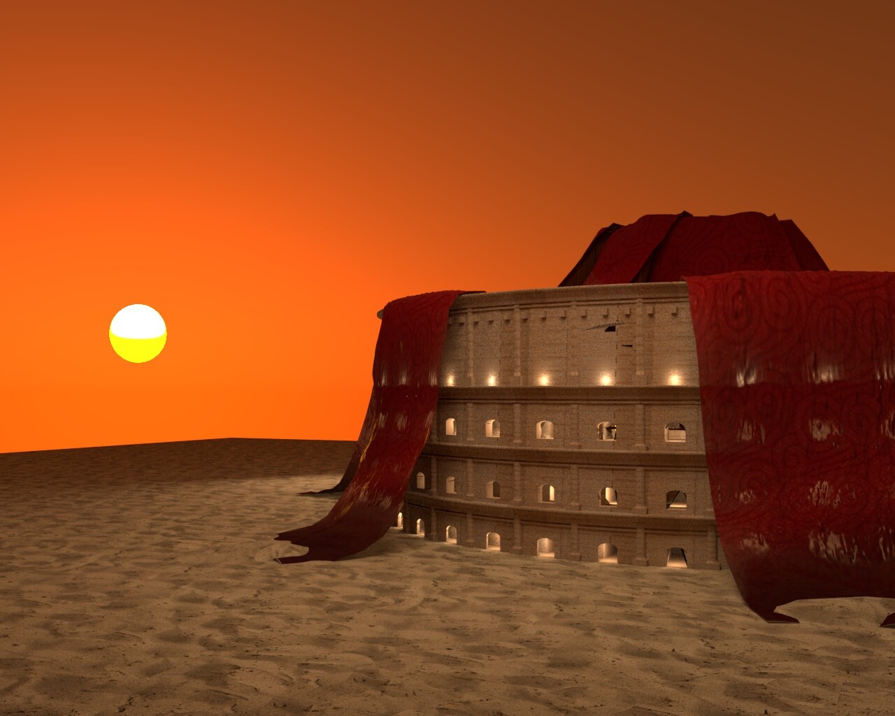 ArtStation - Rome's Colosseum