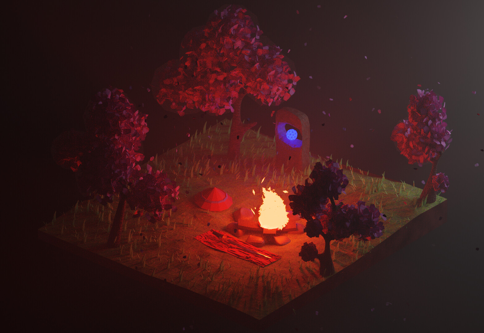 ArtStation - Japanese style(Low-Poly)