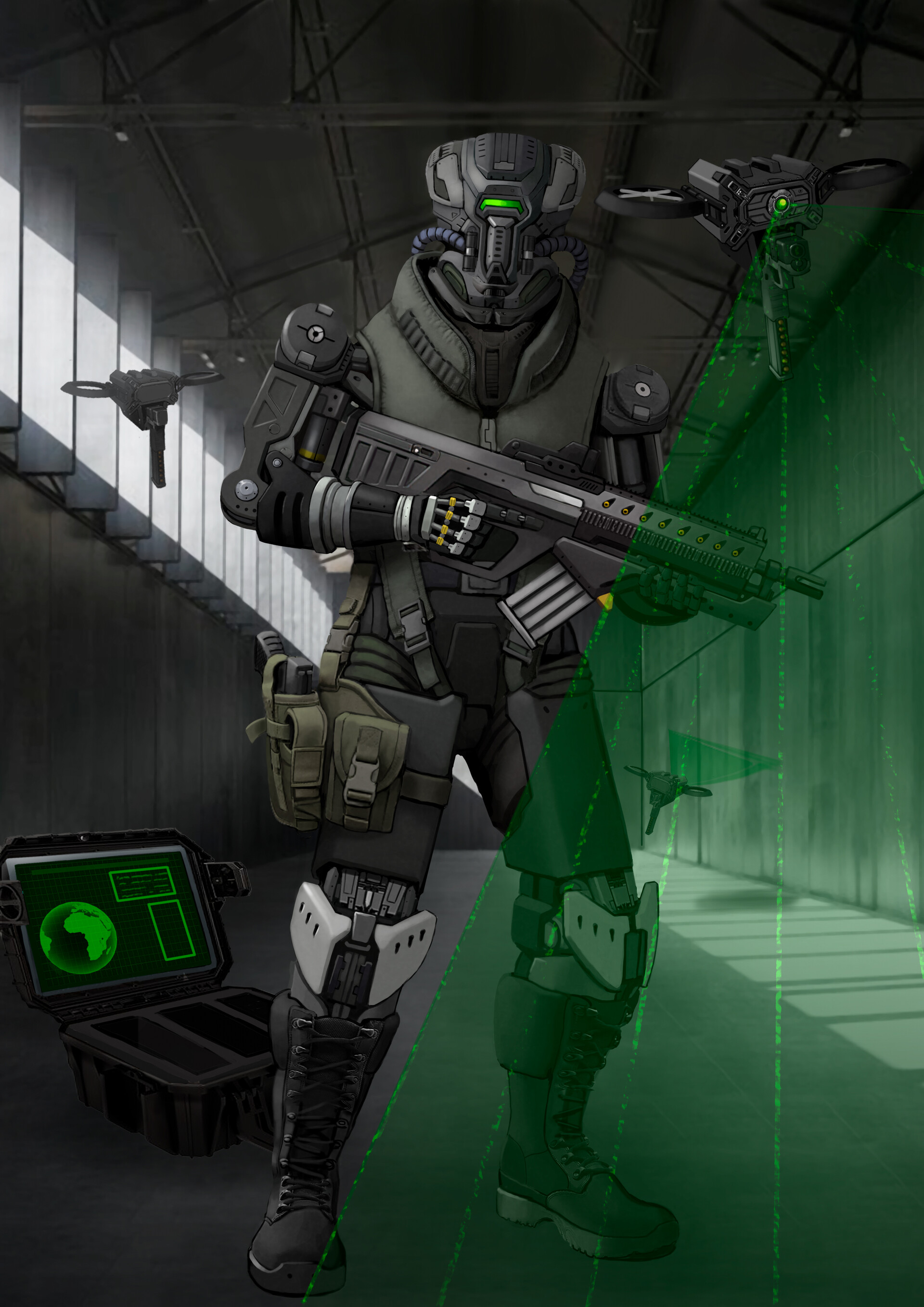 ArtStation - Recon robot