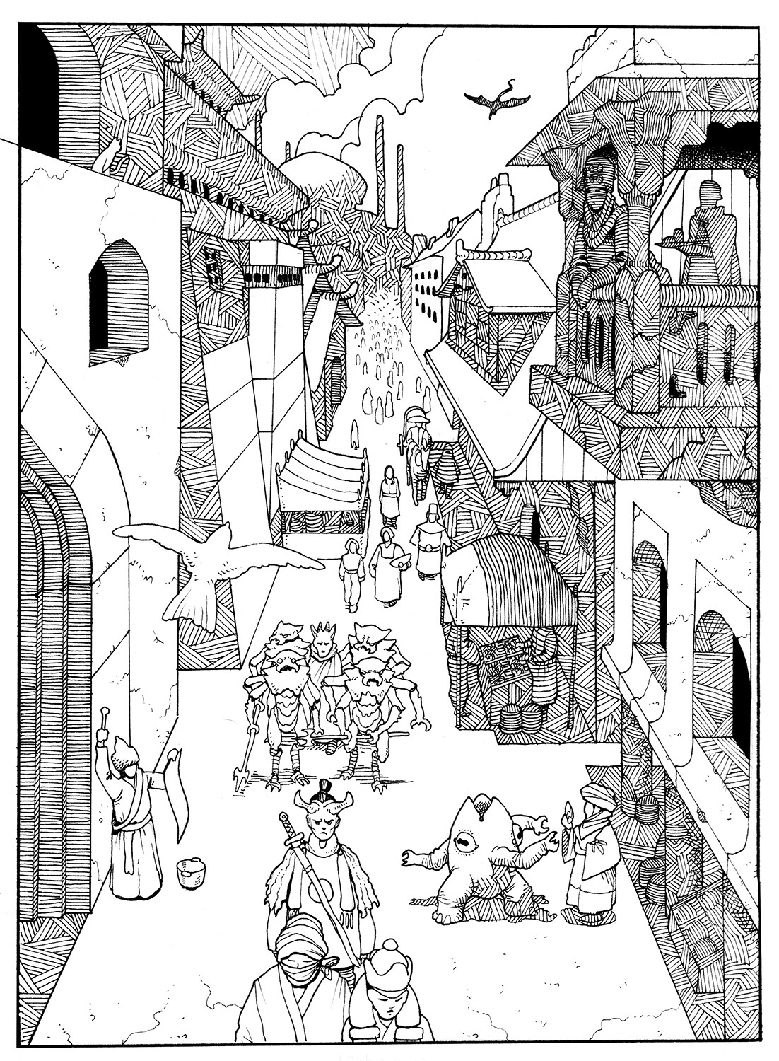 ArtStation - The Shifting City