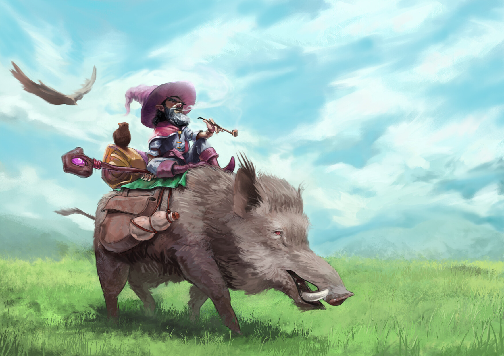 ArtStation - The traveler