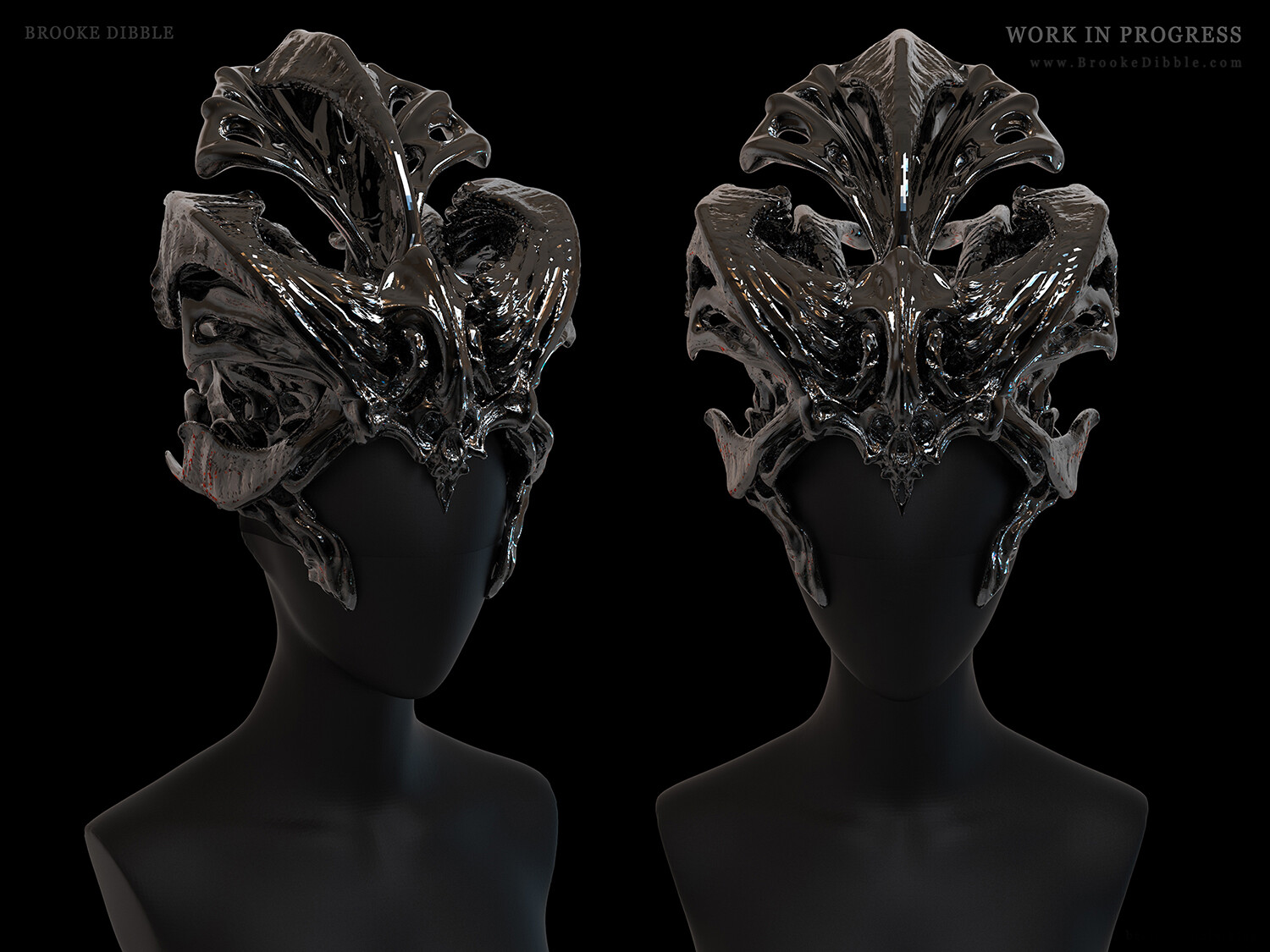 alien queen headpiece