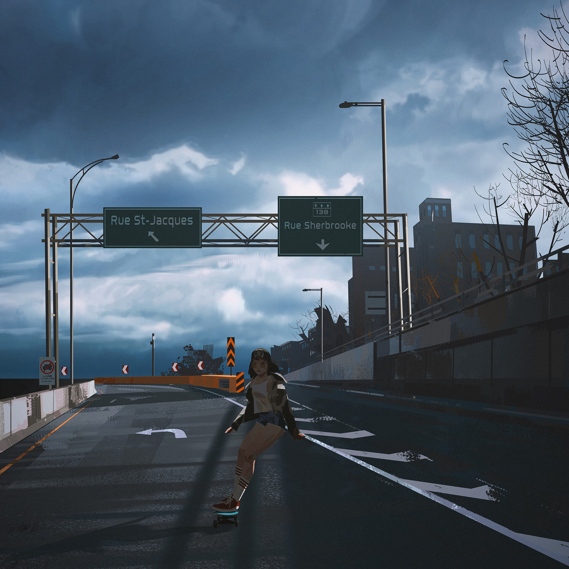 ArtStation - empty town