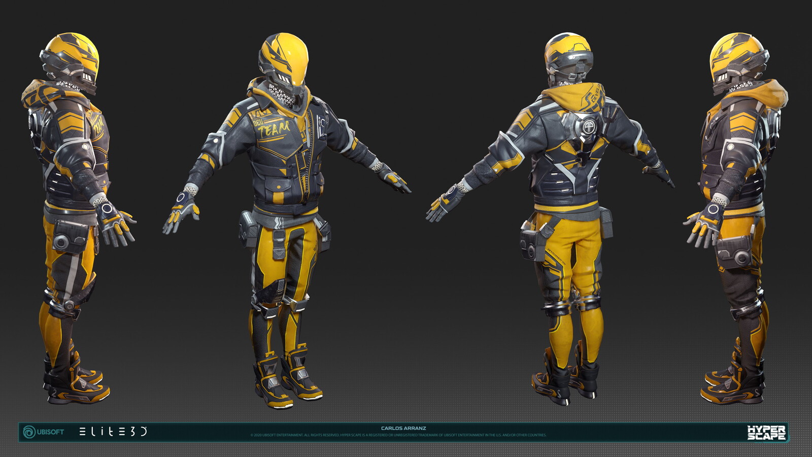 elite3d studio - Hyper Scape Characters