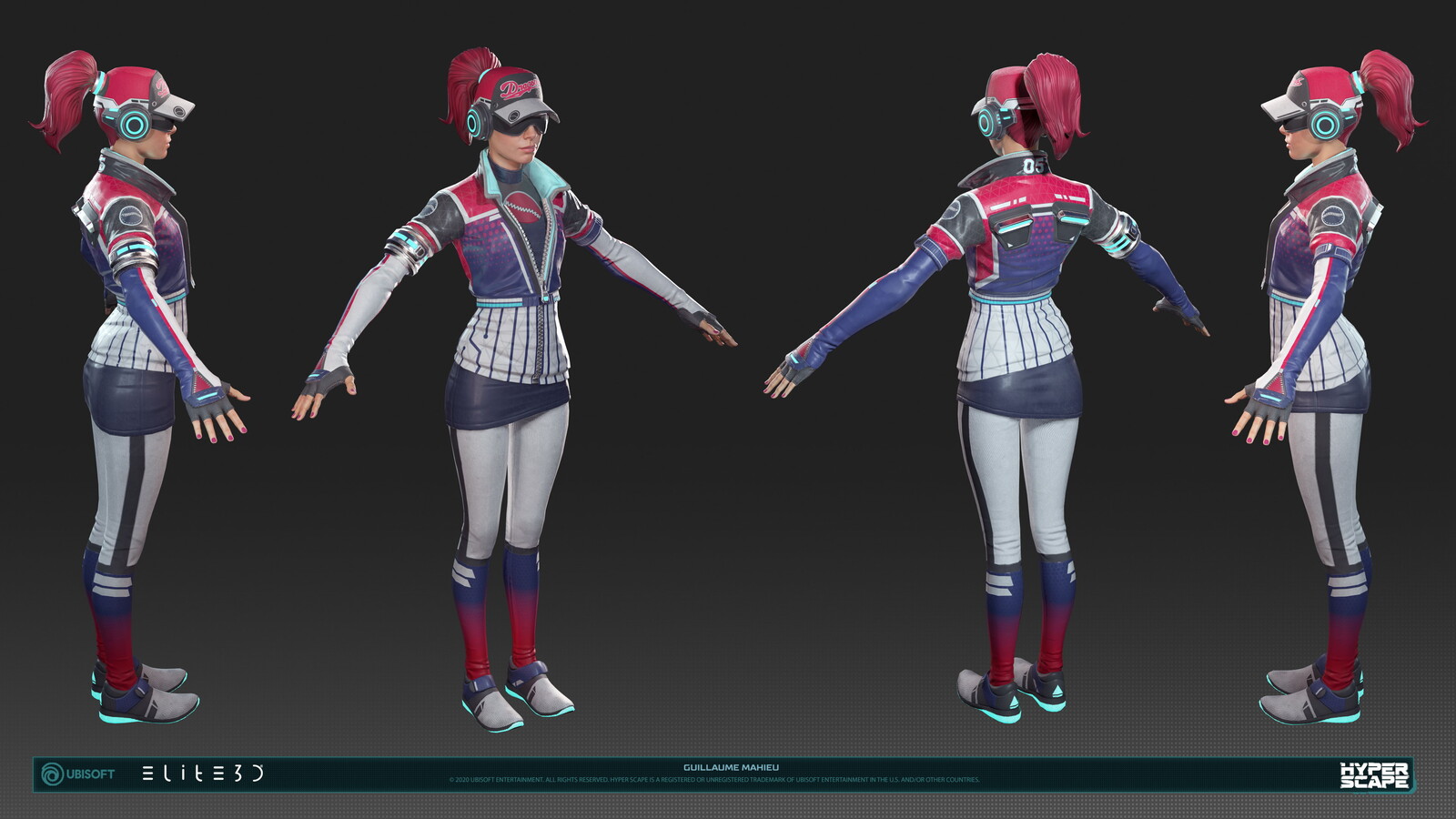 elite3d studio - Hyper Scape Characters