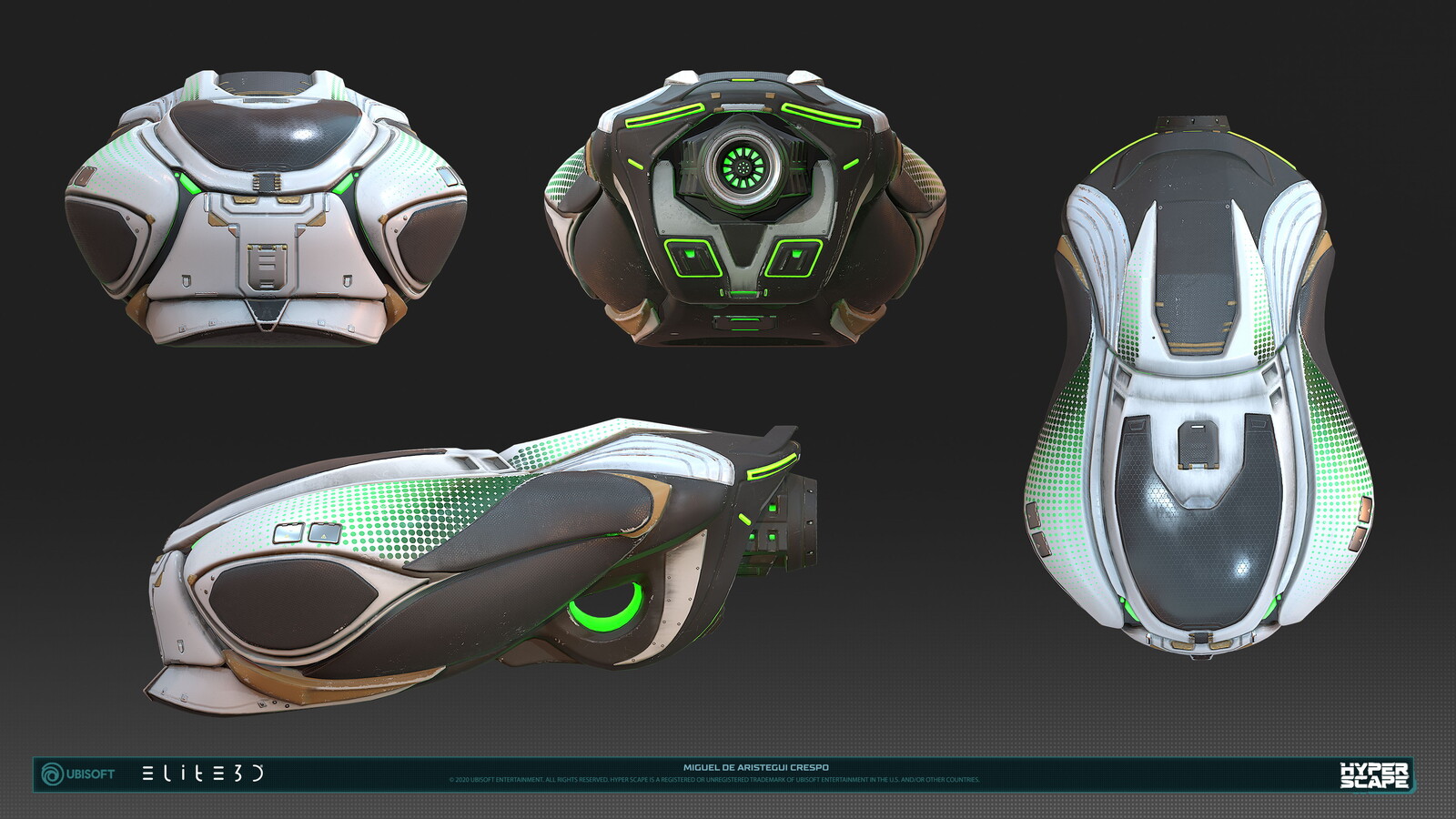 elite3d studio - Hyper Scape Pods