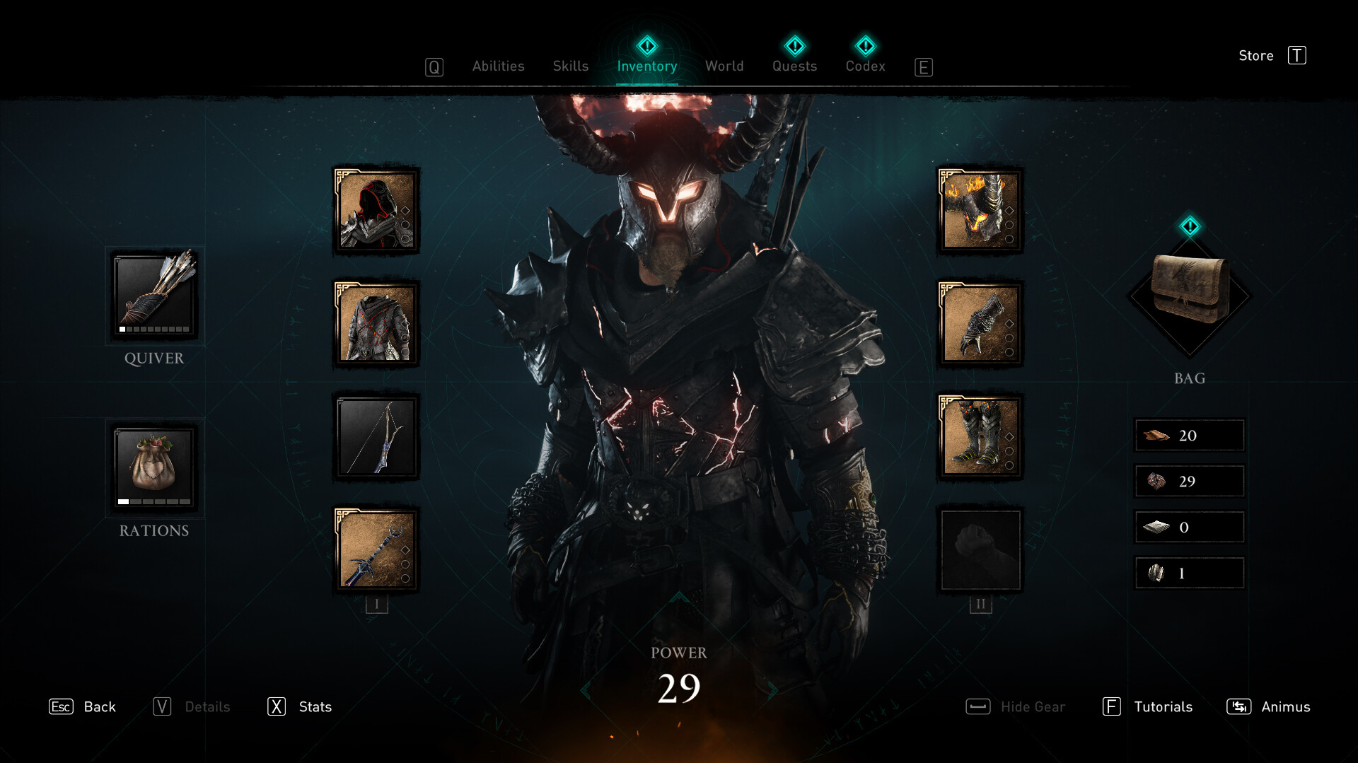 Le (Aero) Yang - Assassin's Creed Valhalla - Hel's Damnation Set