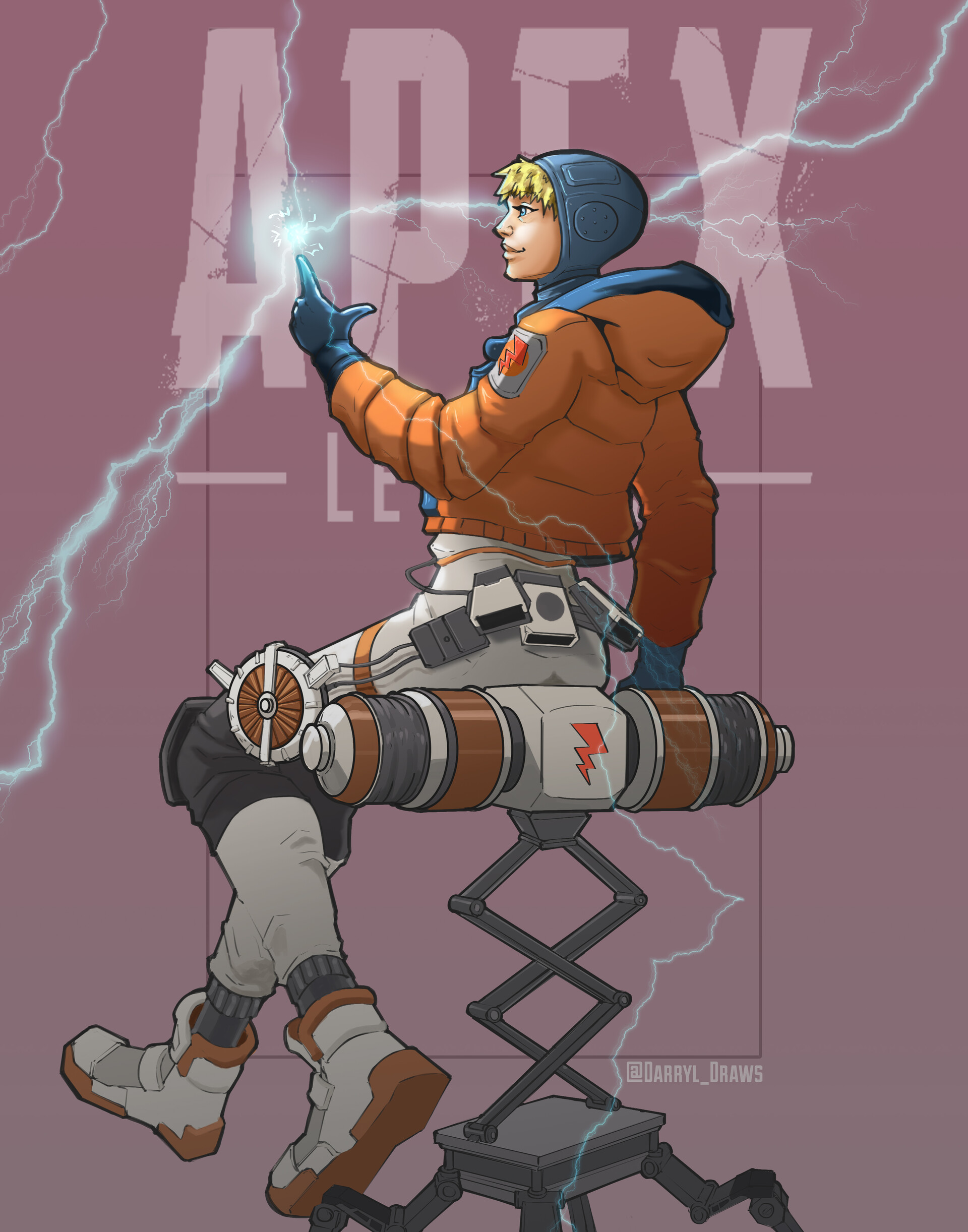 ArtStation - Apex Legends: Wattson