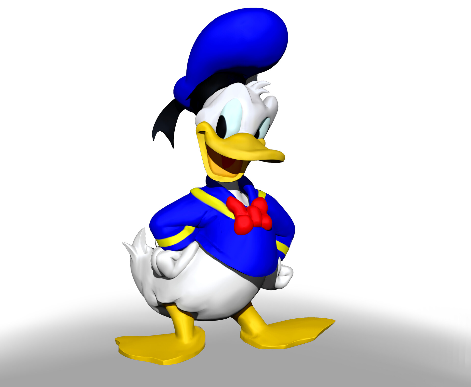 ArtStation - Disney's Donald Duck Maquette
