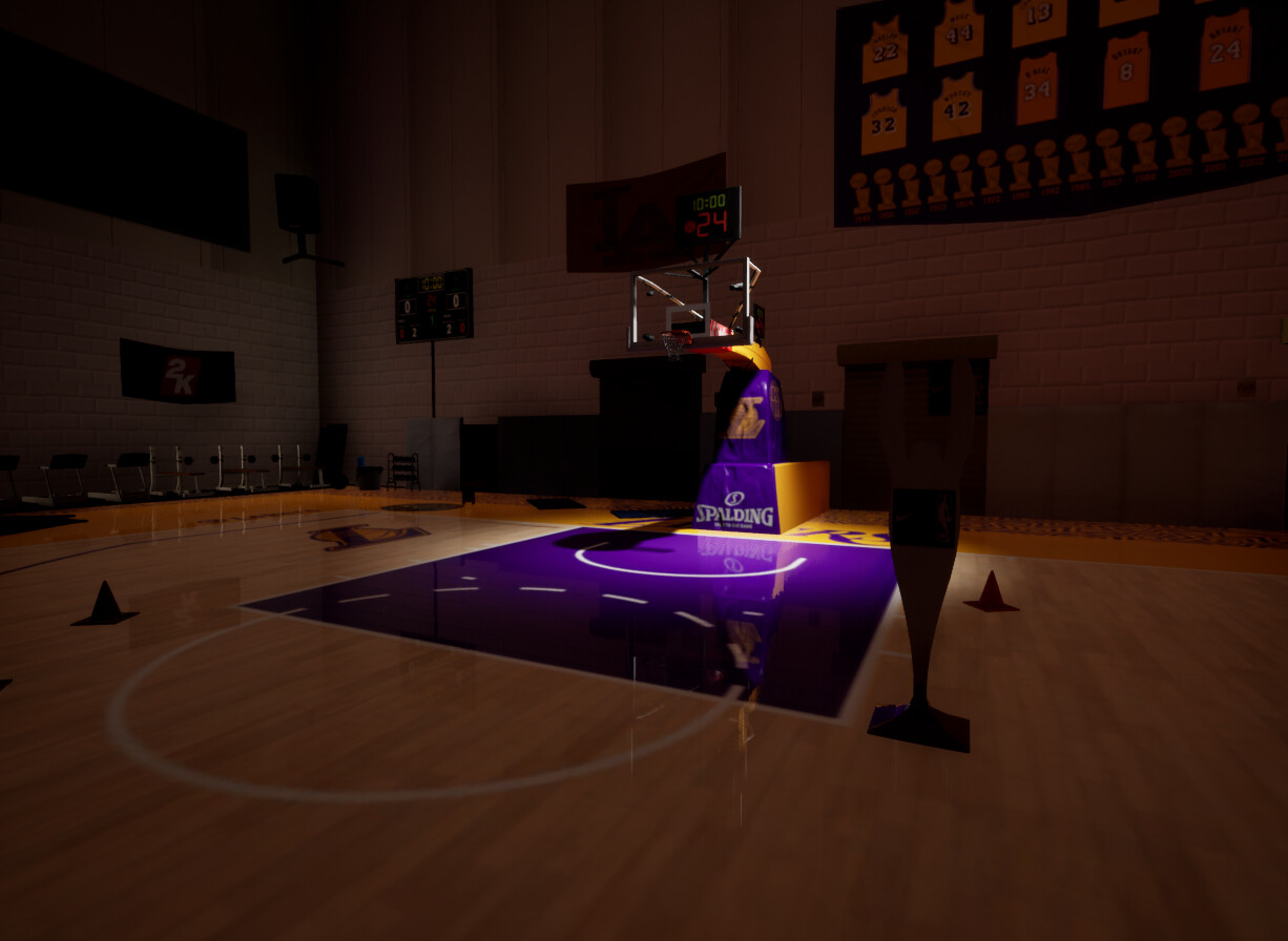 ArtStation - Basketball Gym