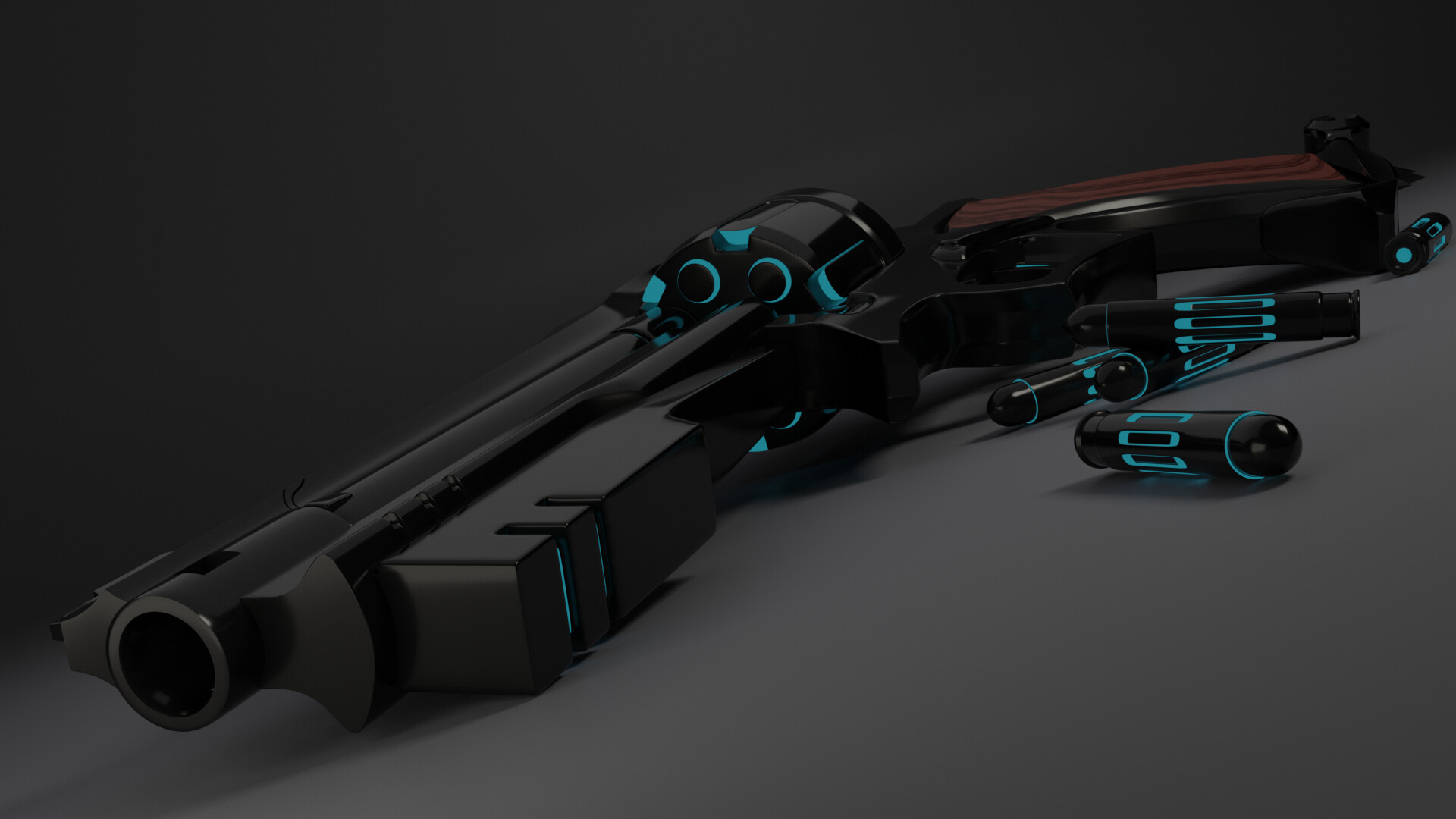 ArtStation - Futuristic Gun