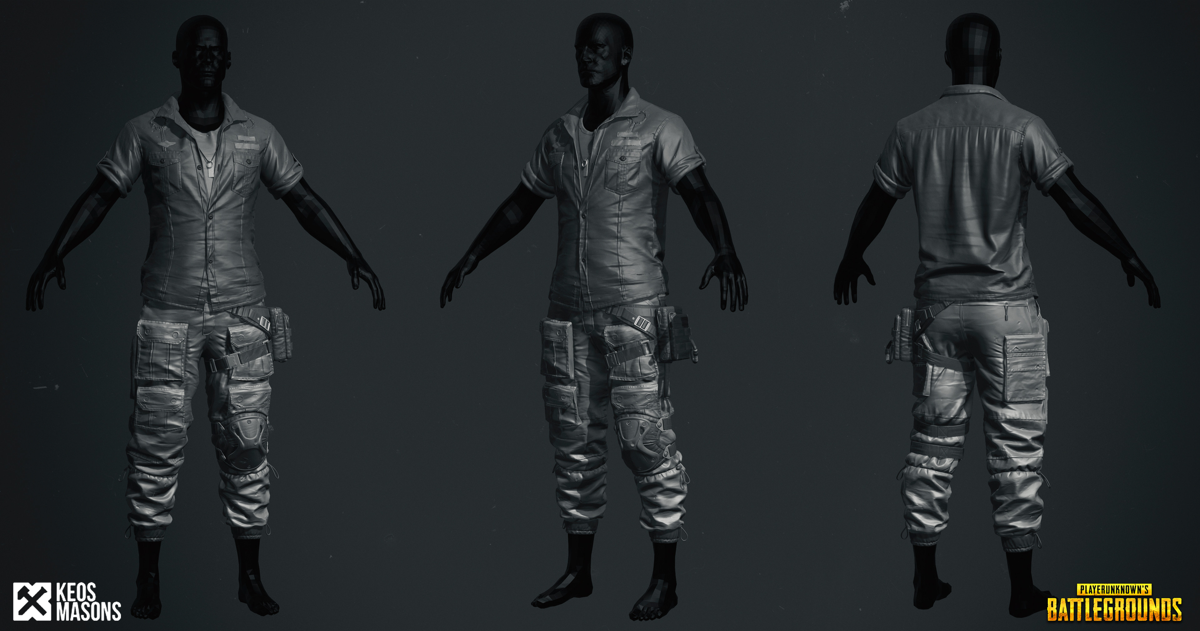 KEOS MASONS - PUBG - Kit