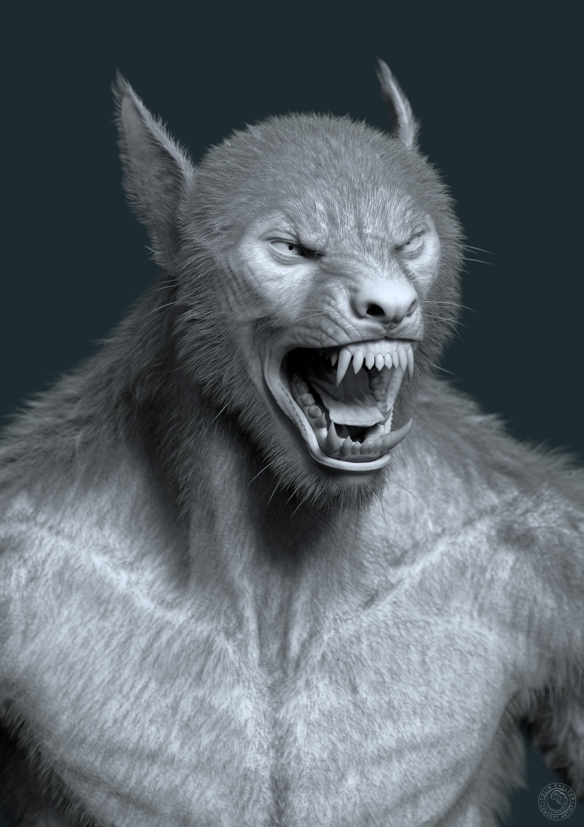 COLIN SHULVER - Werewolf - WIP