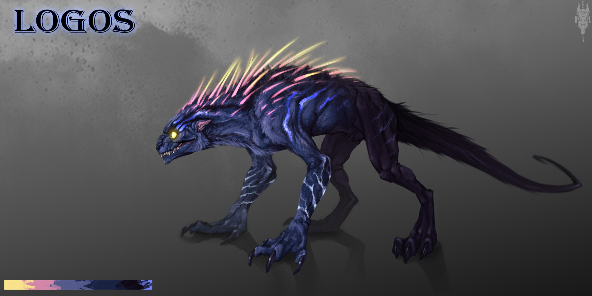 ArtStation - anger Logos (concept art)