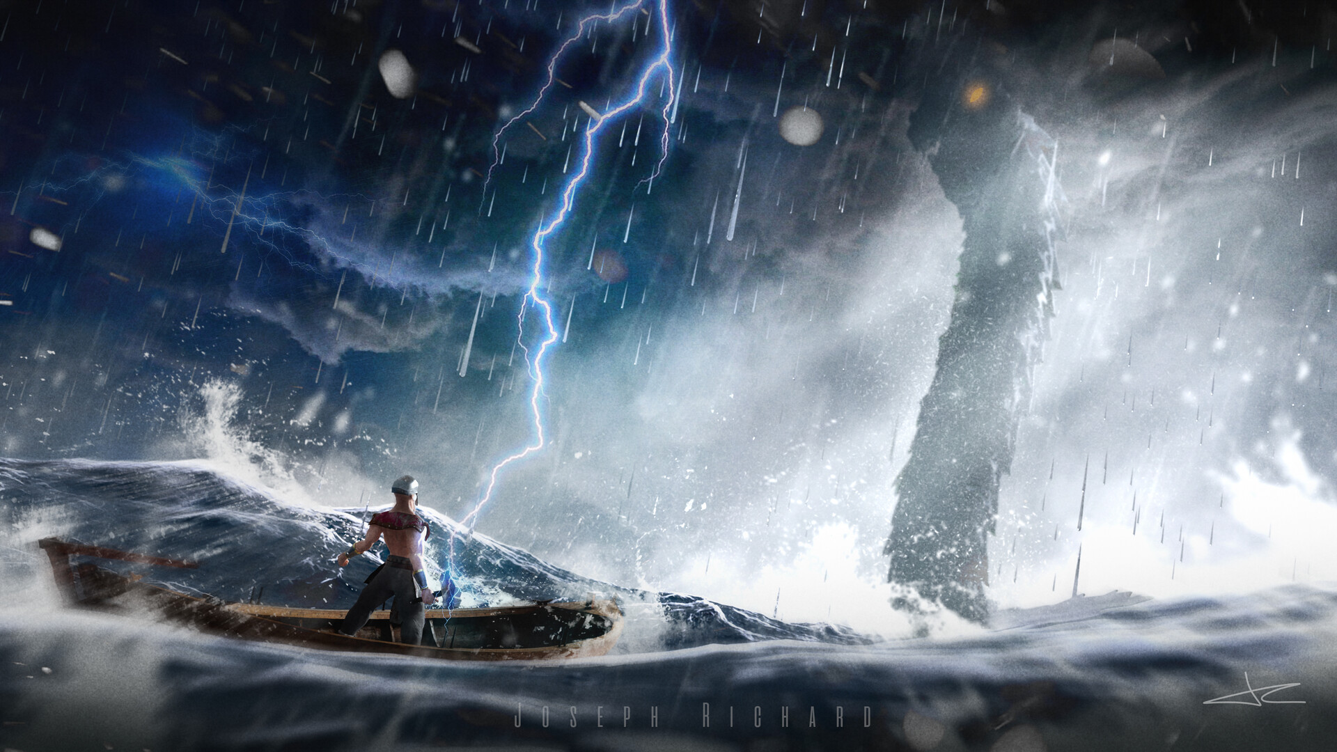 ArtStation - Twilight of the Thunder God