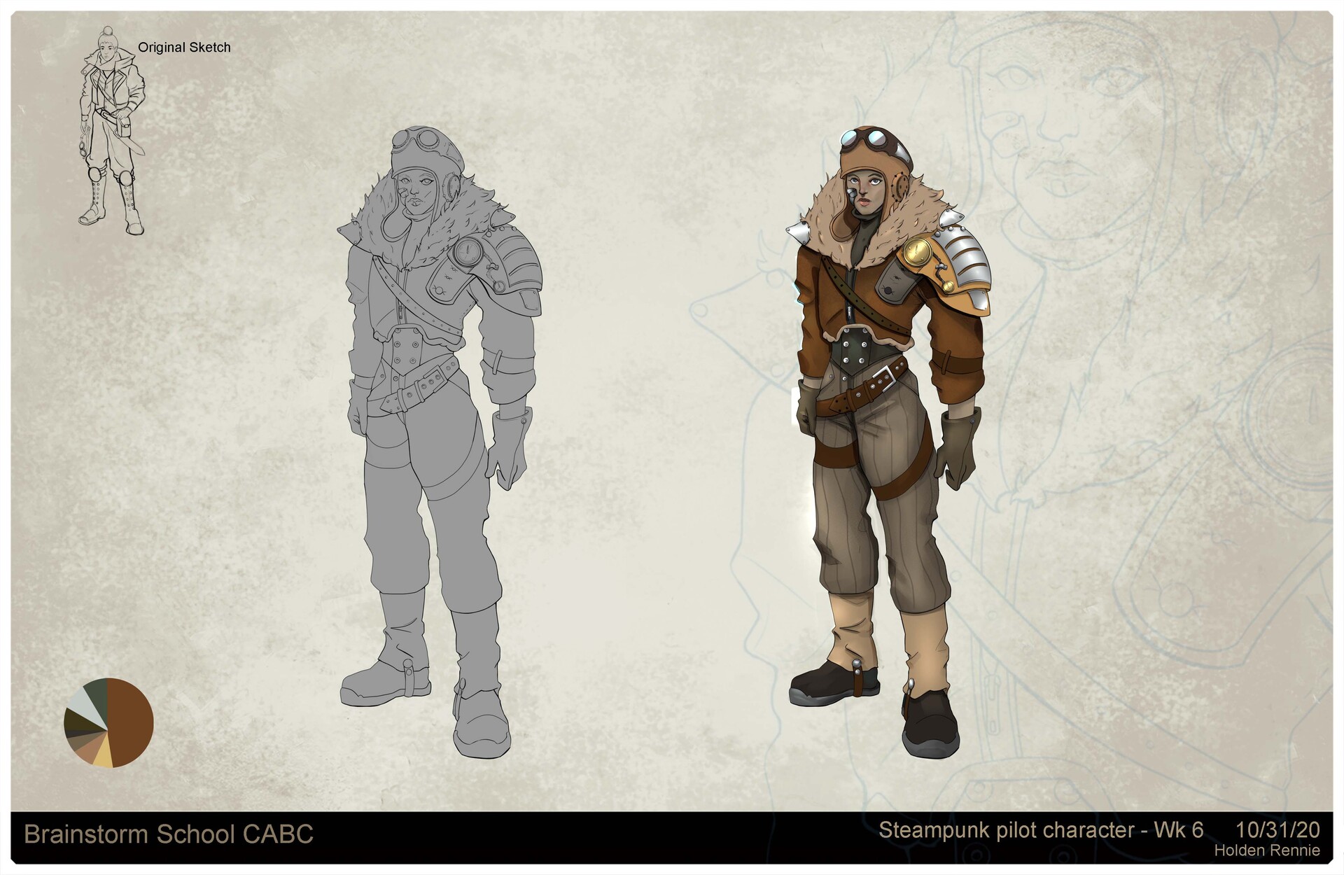 Holden Rennie - Steampunk based project :>