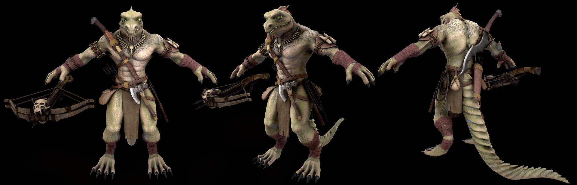 ArtStation - lizard creature