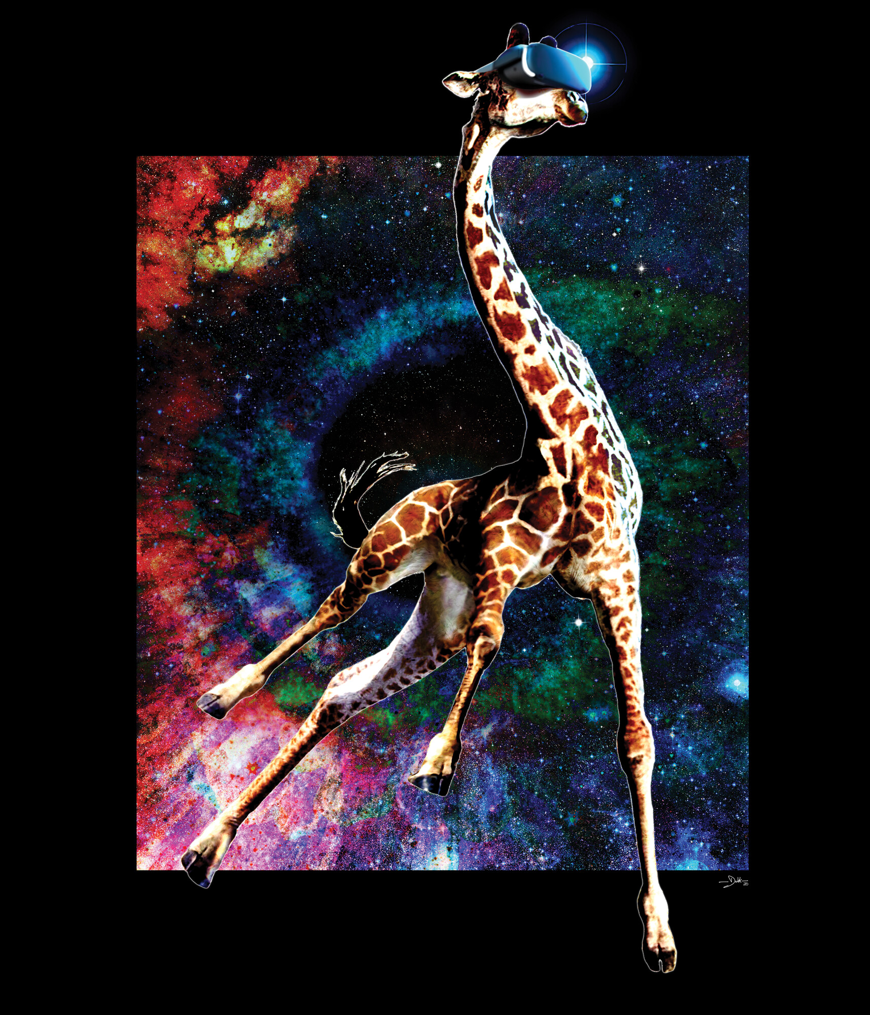 ArtStation - SPACE GIRAFFE VR