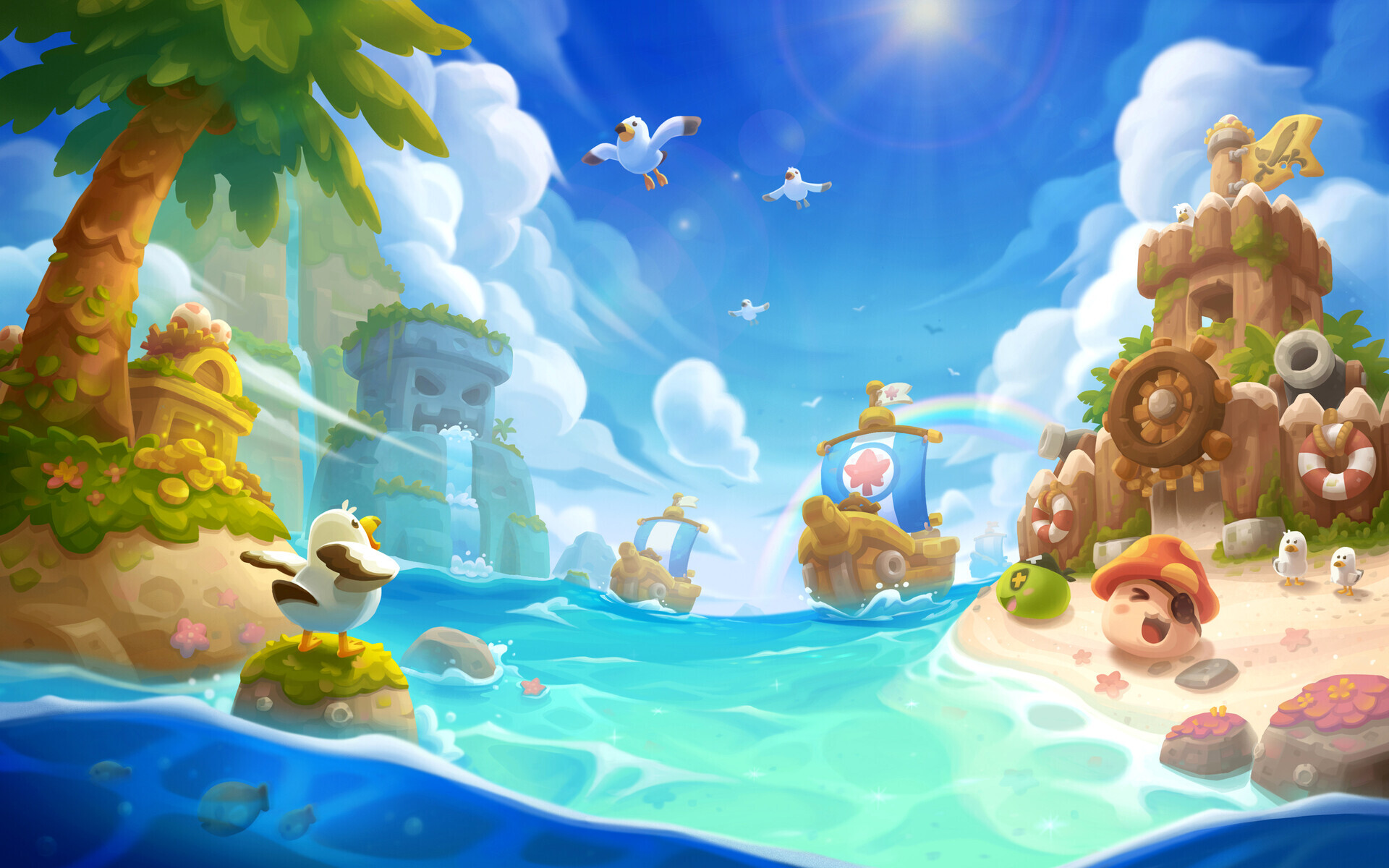 Danielle Wallace - Maplestory 2 Islands Environment