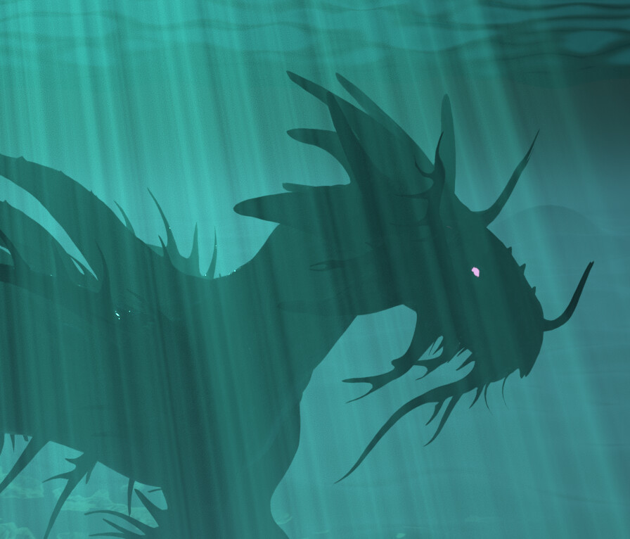 ArtStation - Monster from the Deep