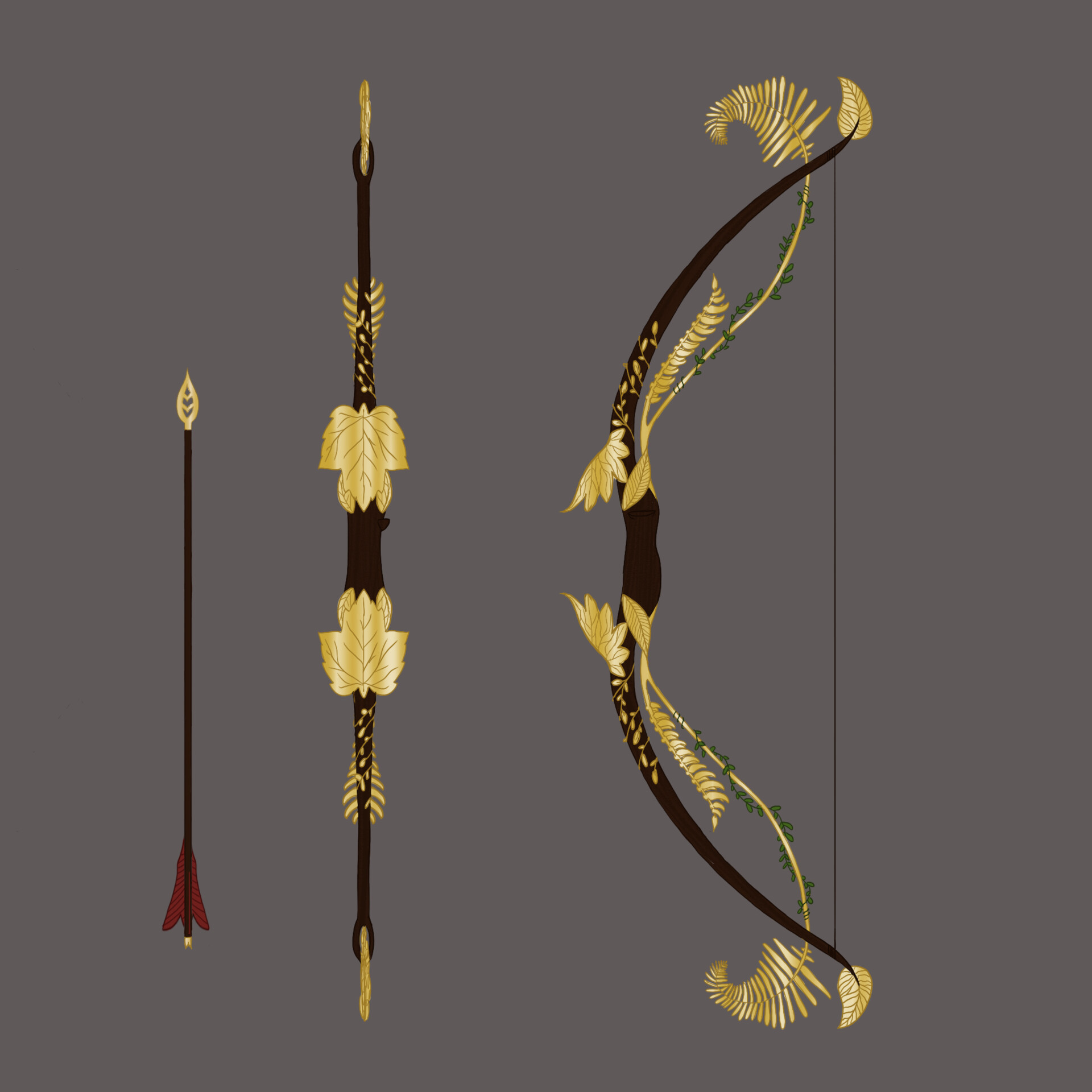 Fantasy Elven Bow