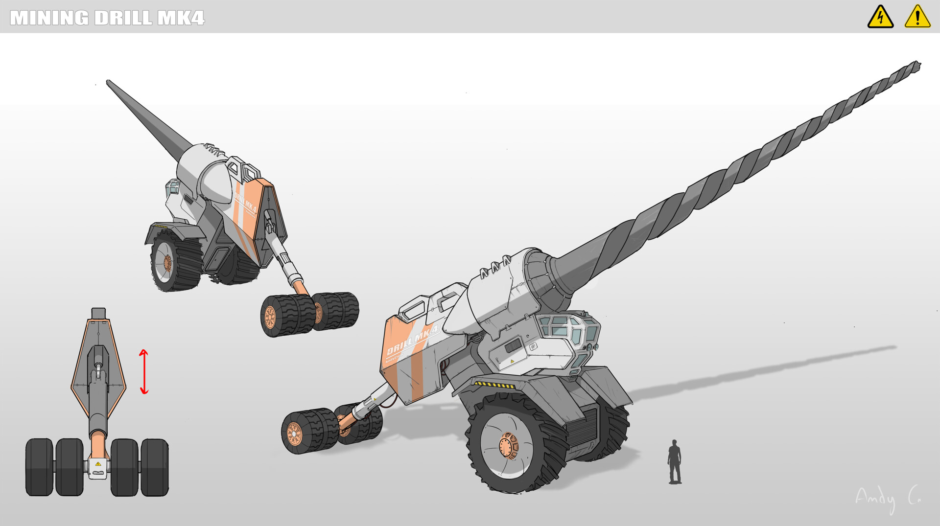 ArtStation - Mining Machine training