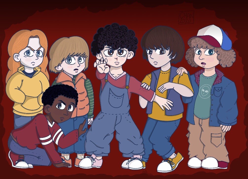 ArtStation - Stranger Things