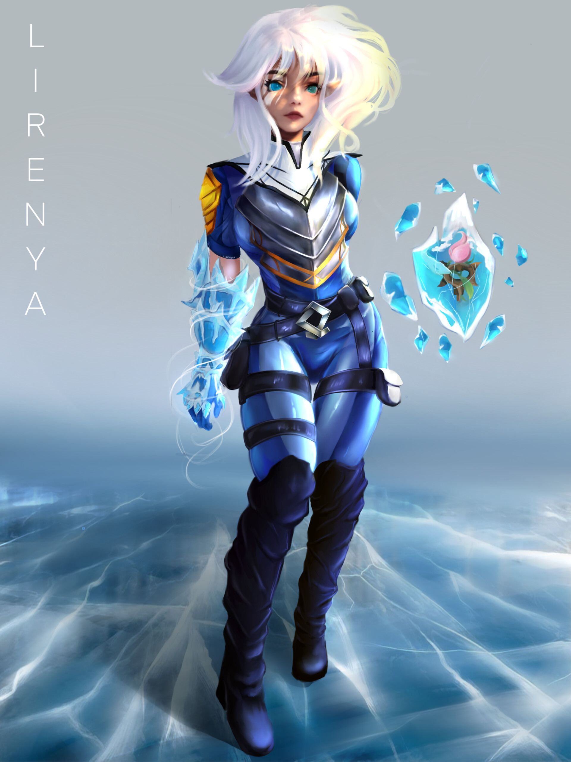 ArtStation - Frostborn Tundra - Spellbreak