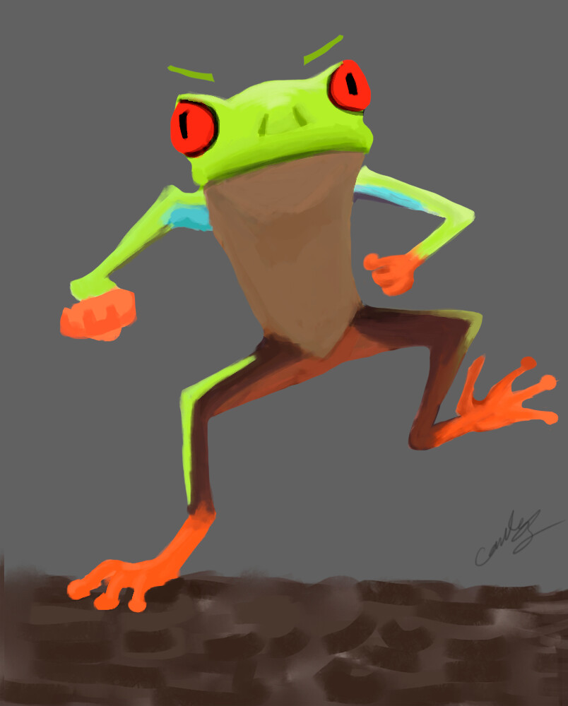 ArtStation - rana enojada