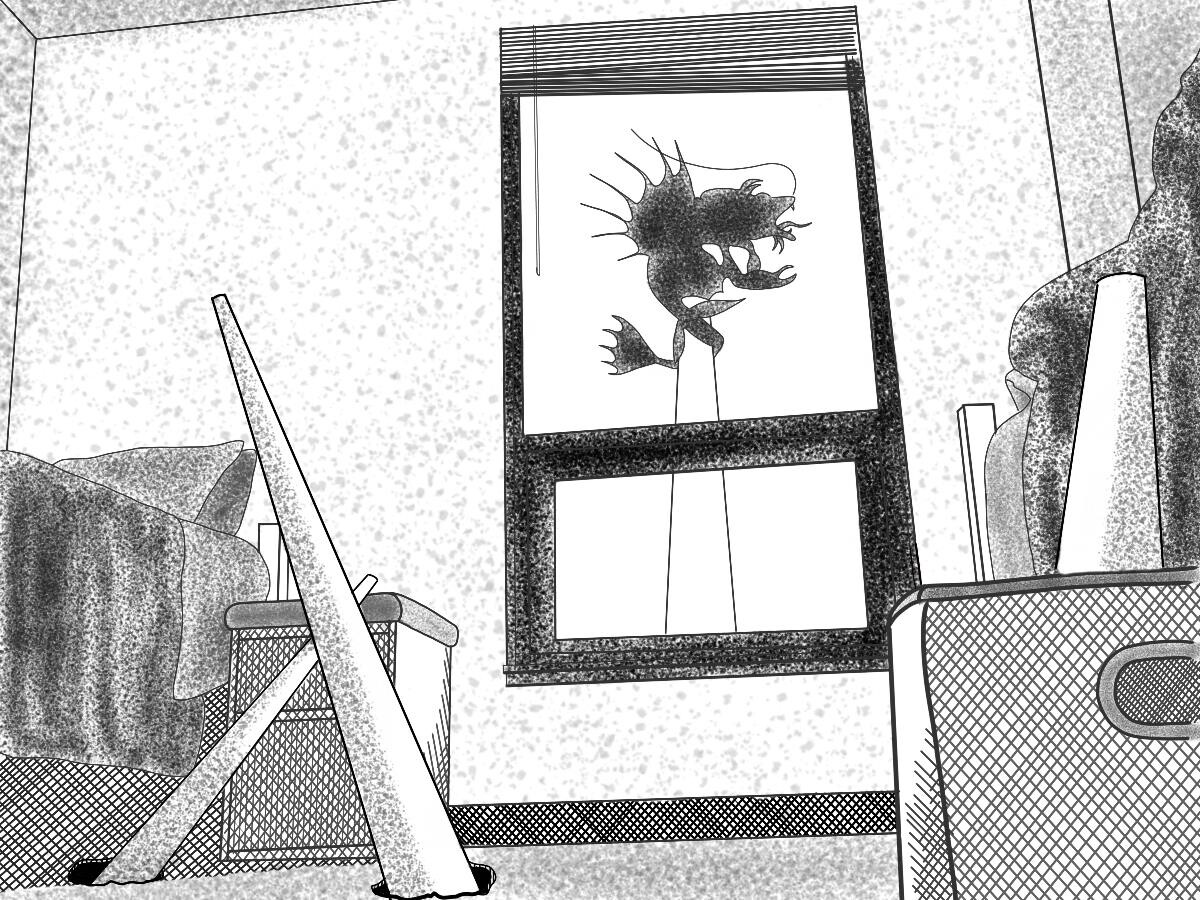 ArtStation - Interior/Exterior Compositional Study