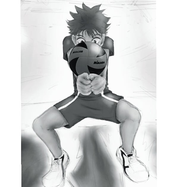 hinata first receive