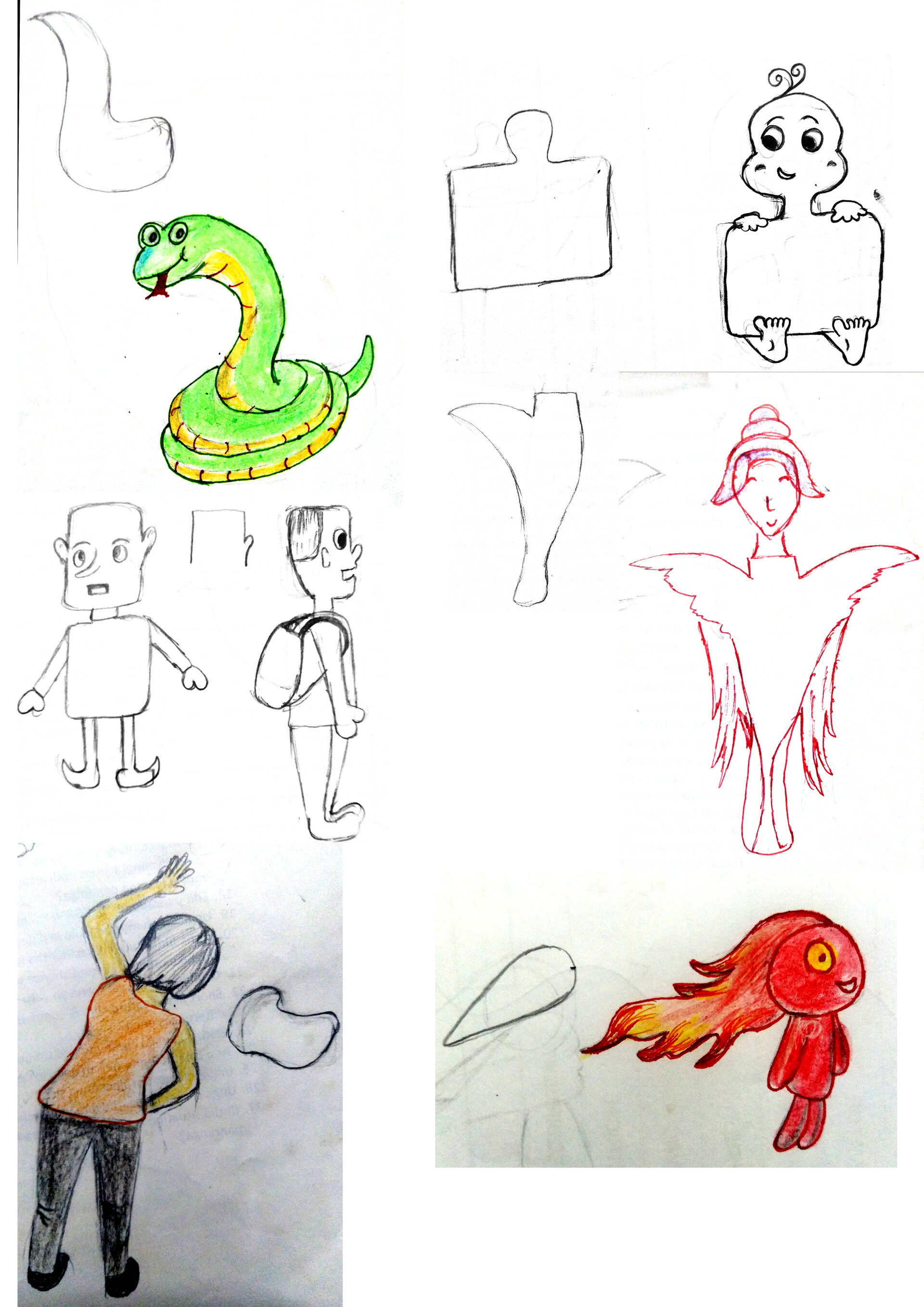 ArtStation - basic character design