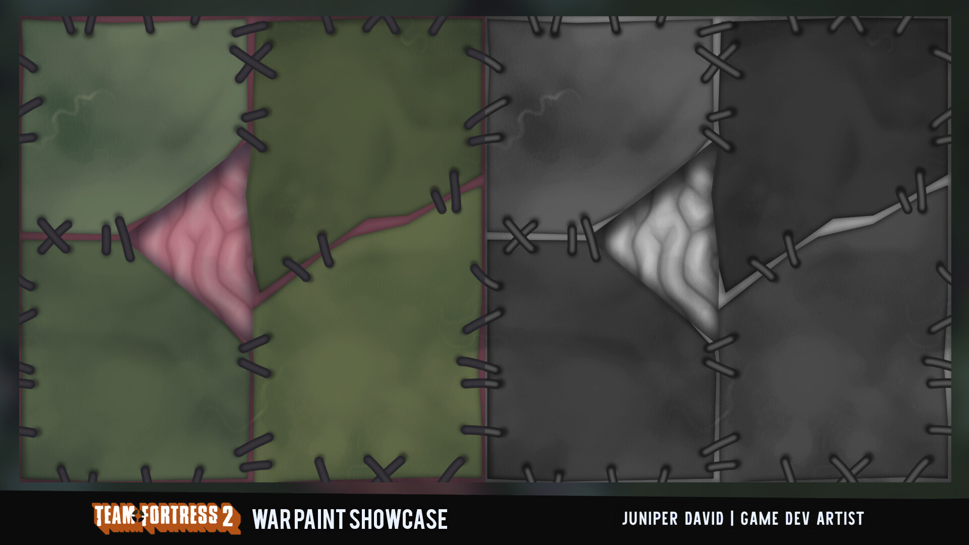 Juniper David - TF2 War Paint Skin Showcase (Seamless Textures)