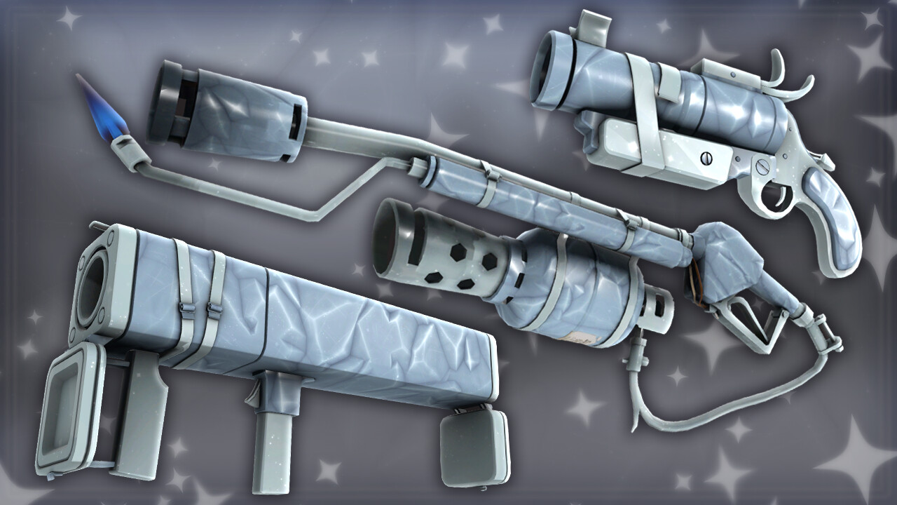 Juniper David - TF2 War Paint Skin Showcase (Seamless Textures)